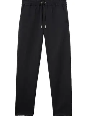 Burberry Linen Cotton Blend Sweatpants