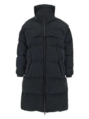 Bottega Veneta Long Fronted Popeline Puffer Jacket