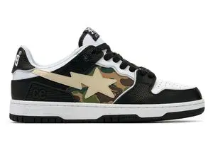 Bape Embroidered Sneakers For Men