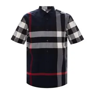 Burberry Checked Short Sleeve Shirt