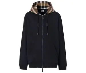 Burberry Button Detailed Sweatshirts Hoodies For Men