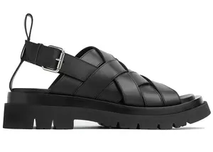 Bottega Veneta Lug Strap Sandal