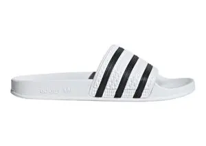 Adidas Adilette Slides - White/core Black