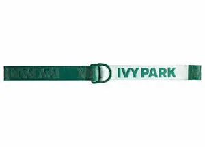 Adidas Ivy Park Logo Belt - Dark Green