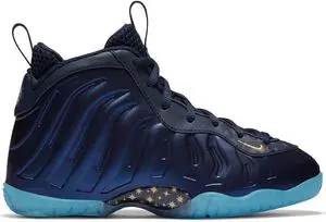 Nike Air Foamposite One Sneakers - Obsidian/baltic Blue/metallic Gold