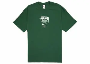 Nike X Stussy International T-shirt - Green