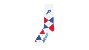PALACE Palace Argyle Logo Socks Brit