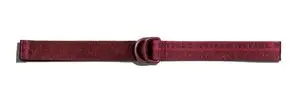 Adidas Logo Belt - Maroon/amazon Red