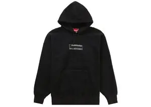Supreme Inside Out Box Logo Hooded Sweatshirt - Black