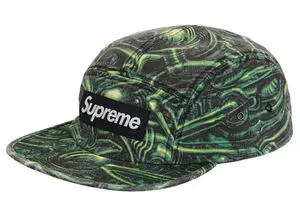 Supreme H.r. Giger Camp Cap - Green