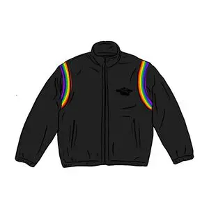 Supreme X Hysteric Glamour Velour Track Jacket