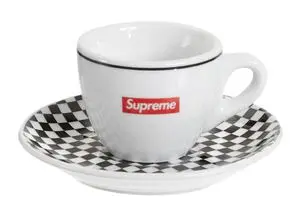 Supreme Ipa Porcellane Aosta Espresso Set - Black