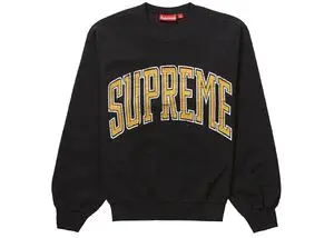 Supreme Crewneck Sweatshirt - Black