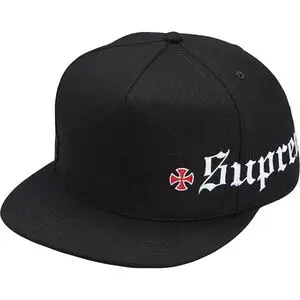 Supreme Independent Old English 5-panel Cap