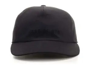 Fear Of God Logo Baseball Cap - Black