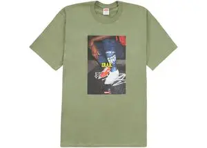 Supreme Irak Cast Tee Shirt - Light Olive