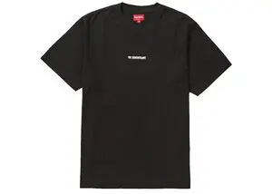 Supreme Internationale Short Sleeve Top - Black