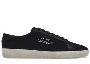 Saint Laurent Court Classic Sl/06 Low Sneakers - Black