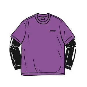 Supreme Inc. Paneled Long Sleeve Top