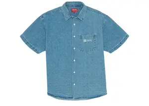 Supreme Invert Denim Short Sleeve Shirt