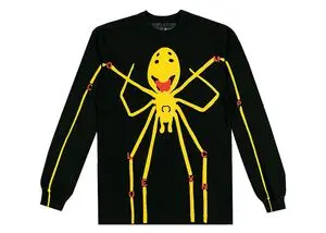 CACTUS PLANT FLEA MARKET X Complexcon Spider Legs Long Sleeve T-shirt - Black