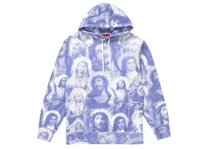 Supreme Jesus And Mary Hooded Sweatshirt