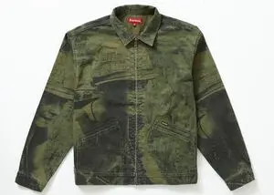 Men's Olive Denim Jackets
