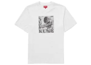Supreme Javelin Label Short Sleeve Top - White