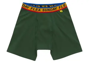 CACTUS PLANT FLEA MARKET Sunday Flea Boxer Brief - Green