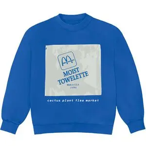 CACTUS PLANT FLEA MARKET X Mcdonald's Crewneck Sweatshirt - Patient