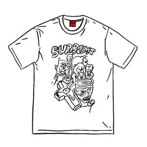 Supreme Daniel Johnston Tee Shirt - White