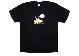 Supreme Daniel Johnston Frog Tee Shirt - Black