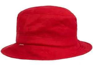 Supreme Jacquard Logos Twill Crusher Hat - Red