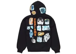 Supreme Invert Hooded Sweatshirt - Black