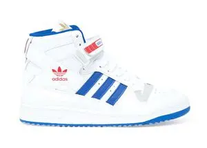 Adidas Forum Hi Snipes Detroit Pistons 313 Day Sneakers - White/blue/red