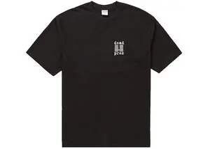 Supreme Dead Prez Tee Shirt - Black