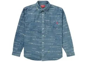 Supreme Dimensions Logo Denim Shirt