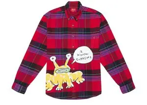 Supreme Daniel Johnston Plaid Shirt