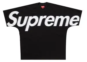 Supreme Intarsia Short Sleeve Top - Black