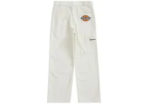 Supreme Dickies Double Knee Corduroy Work Pant - White