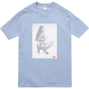 Supreme Digi Tee Shirt - Light Blue