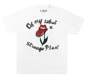 CACTUS PLANT FLEA MARKET Rolling Stones Strange Plant T-shirt - White