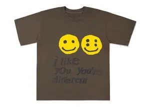 CACTUS PLANT FLEA MARKET I Like You You're Different T-shirt - Green