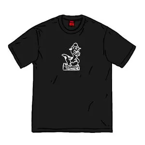 Supreme Dinosaur Tee Shirt - Black