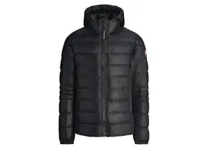 Canada Goose Crofton Down Slim Fit Hooded Jacket - Black