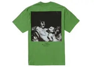 Supreme Joelpeter Witkin Mother And Child Tee Shirt - Green