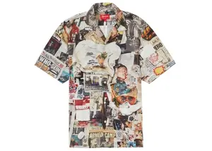 Supreme Rayon Short Sleeve Shirt - Dashs Wall
