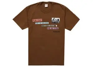 Supreme Joie De Vivre Tee Shirt - Brown