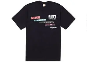 Supreme Joie De Vivre Tee Shirt - Black