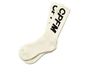 CACTUS PLANT FLEA MARKET Tube Socks - White Black